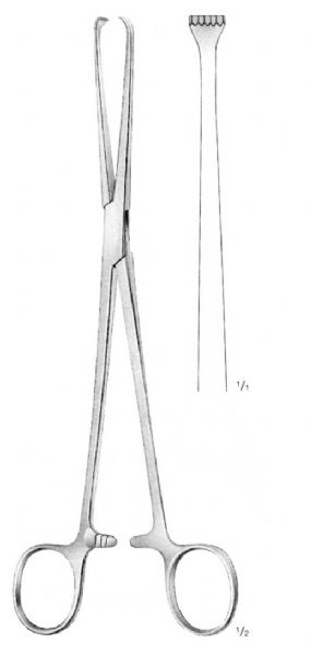 ALLIS-THOMS GRASPING FORCEPS 6X7 200MM