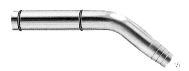 HOSE CONNECTION CVD INSIDE DIAM 11MM