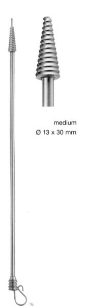 LEECH-WILKINSON UTERINE CANNULA MEDIUM 13X30MM 26,5CM