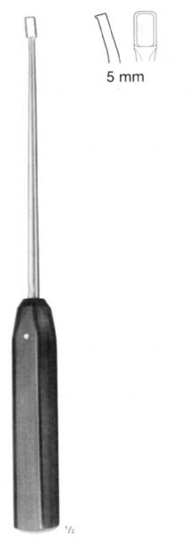 CASPAR CURETTE SQ-TIP 5MM 22 CM