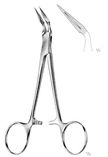 STIEGLITZ SPLINTER FORCEPS ANG 140MM