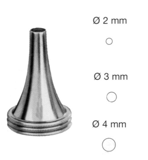 POLITZER EAR SPECULUM 3/SET