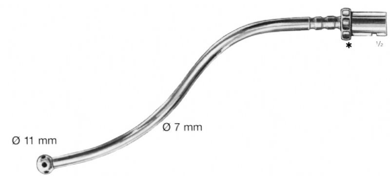 SUCTION FOR TONSILLECTOMY 180MM