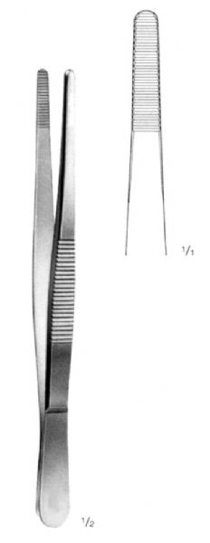 TISSUE FORCEPS EXTRA LARGE 145MM