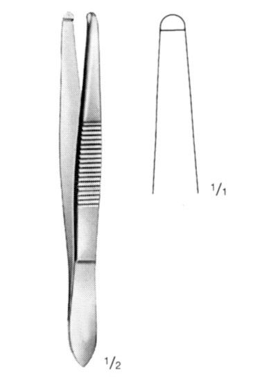BEER CILLIA FORCEPS 85MM