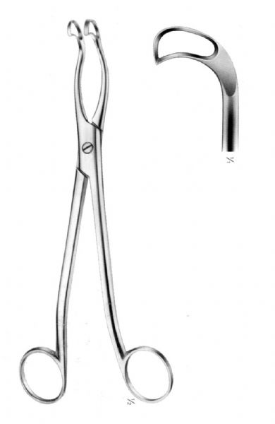 JURASZ ADENOID FORCEPS SMALL 210MM