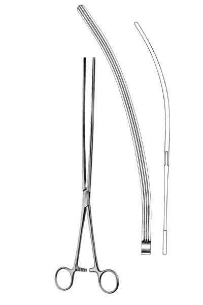 SCUDDER-ATRAUMA INTESTINAL CLAMP ELASTIC 33CM