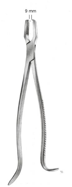 KERN-LANE BONE HOLDING FORCEPS 9MM 24 CM