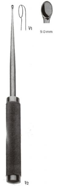 SPINAL COBB CURETTE 9MM 28CM