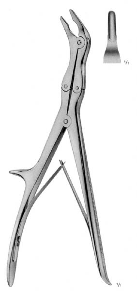 ECHLIN BONE RONGEUR JAW 3X10MM 230MM