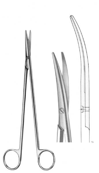 NELSON-METZENBAUM SCISSORS CVD 305MM