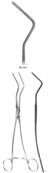 LEES ATRAUMATIC BRONCHUS CLAMP 95MM 245MM