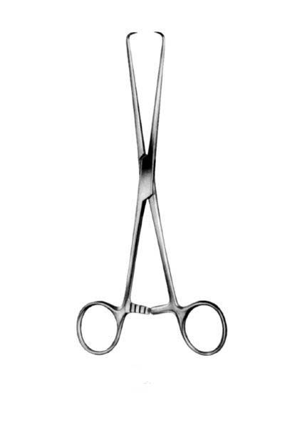 BARRETT UTERINE TENACULUM FORCEPS 18CM