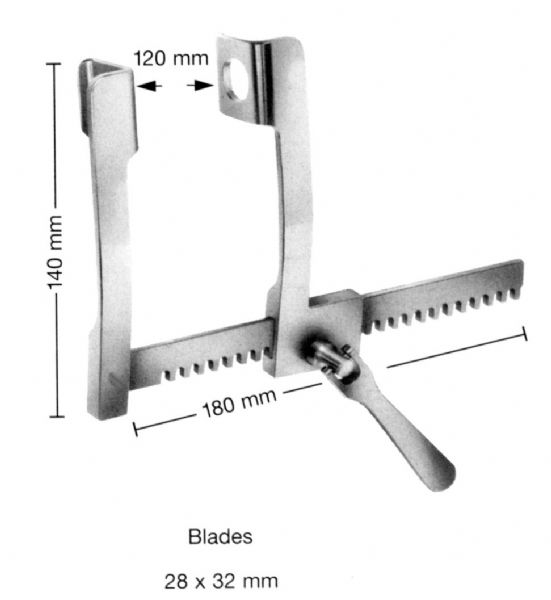 RIB SPREADER 28X32MM-BLADES