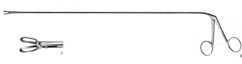 BRONCHOSCOPY FORCEPS FOR SOFT FOREIGN BODIES 500MM