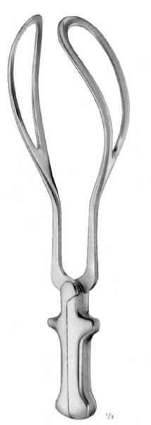 SIMPSON-BRAUN OBSTETRICAL FORCEPS 305MM
