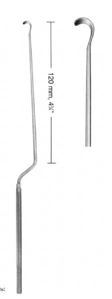 HARDY DISSECTOR CURVED TO LEFT 215MM