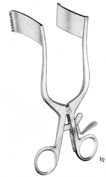 MEYERDING SELF-RETAINING RETRACTOR 17CM 25X60