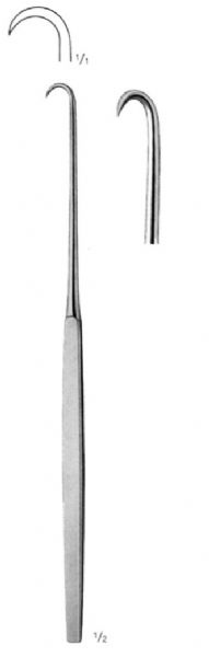 HOOK 1-PRONG SHARP LARGE-CVD 165MM