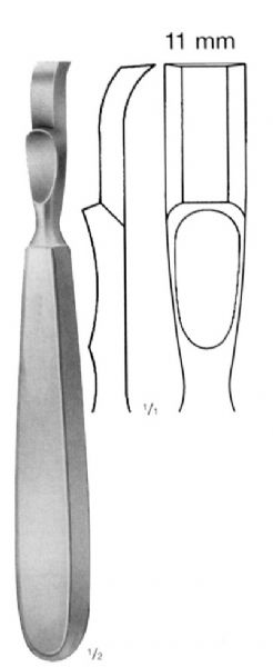 FARABEUF-COLLIN RASPATORY CVD 11MM 16 CM