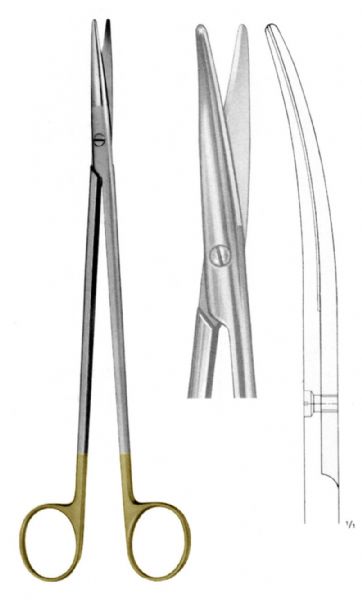 TC NELSON-METZENBAUM SCISSORS CVD 300MM