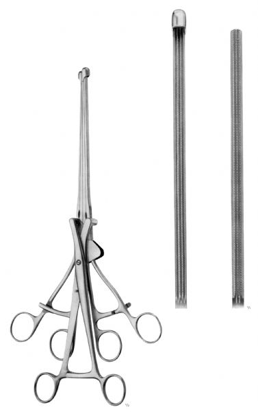 HABERER ATRAUMATIC INTEST. A. STOMACH CLAMP 360MM