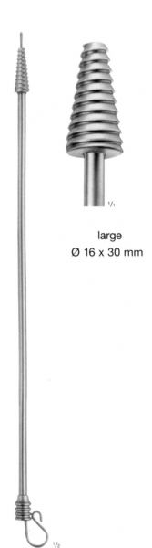 LEECH-WILKINSON UTERINE CANNULA LARGE 16X30MM 26,5CM