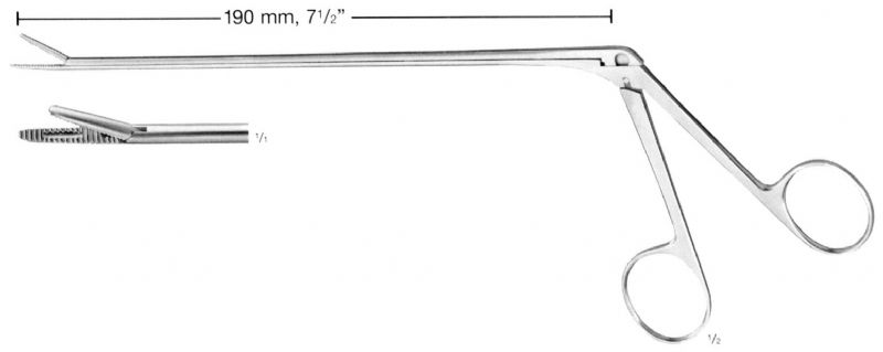 MATHIEU FOREIGN BODY FORCEPS 190MM