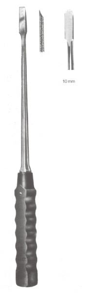 PROTHESES INSTRUMENT GOUGE 10MM 35CM