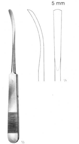 ADSON RASPATORY CVD 5MM 16.5 CM