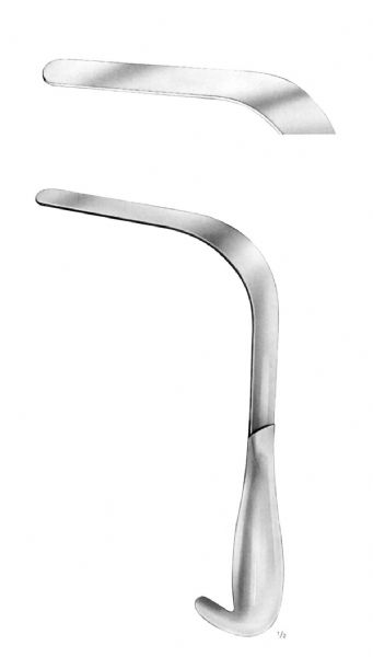 KRISTELLER VAGINAL RETRACTOR 115X26MM 22CM