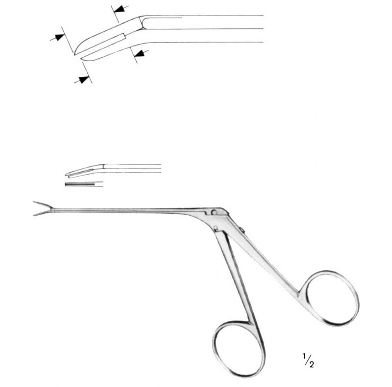 MCGEE EAR FORCEPS 0.8X6MM