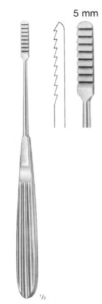 MALTZ BONE RASP STRAIGHT 5 MM 18 CM