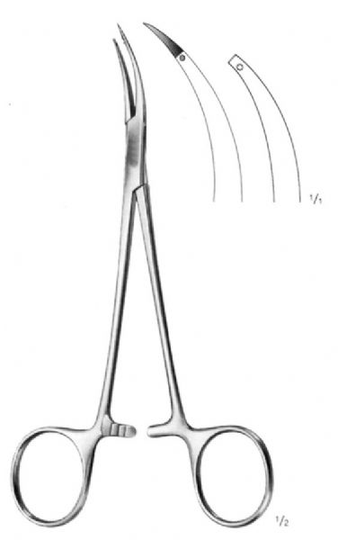 TENDON INTERLACING FORCEPS CVD 150MM