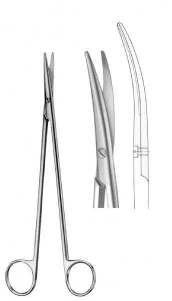NELSON-METZENBAUM SCISSORS CVD 280MM