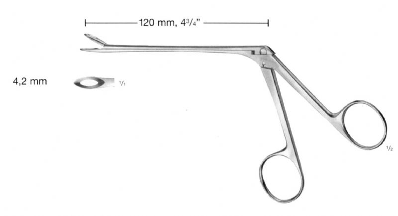 WEIL BLAKESLEY RONGEUR STR 4.2MM 12CM