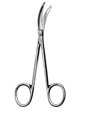 NORTHBENT BOWEL SCISSORS 13CM