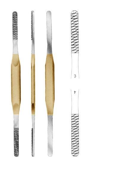 TC FOMON BONE RASPATORY 3-4 20CM
