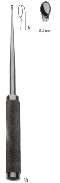 SPINAL COBB CURETTE 8,2MM 28CM