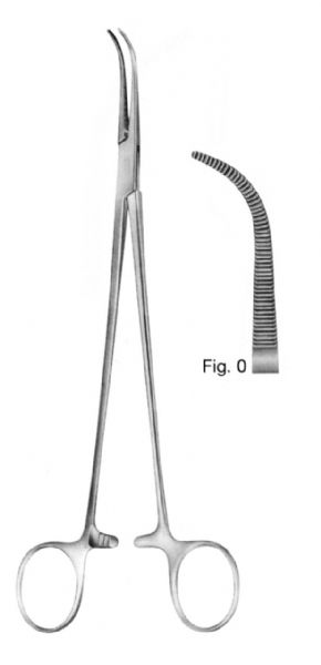 OVERHOLT FORCEPS #0 CVD 215MM