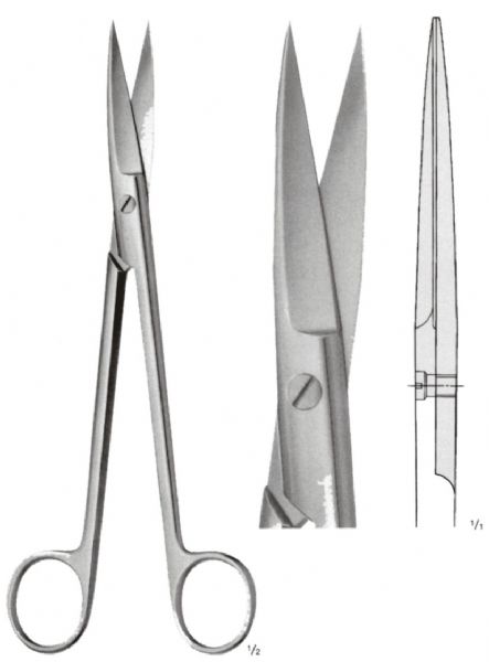SIMS SCISSORS STR S/S 200MM