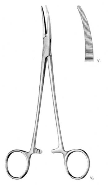 FRASER-KELLY ARTERIAL CLAMP CVD 180MM