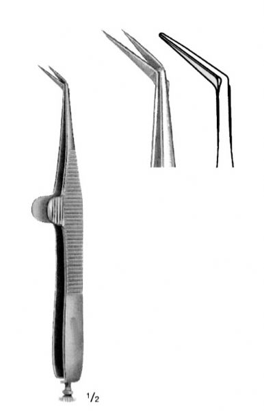 WECKER IRIDECTOMY SCISSORS SHARP 110MM