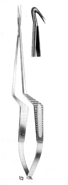 MICRO SCISSORS CVD 22,5CM