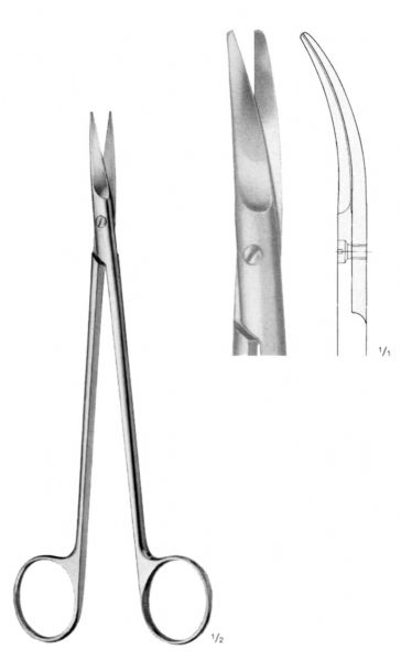 TOENNIS SCISSORS DEL CVD 180MM